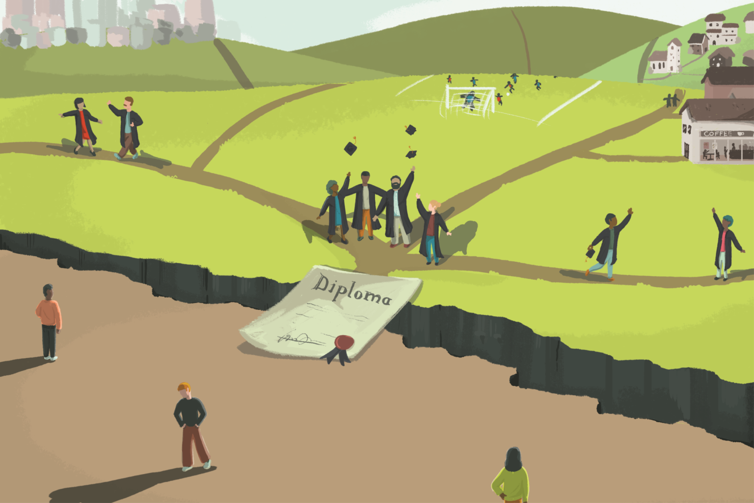 The College Connection: The Education Divide in American Social and ...